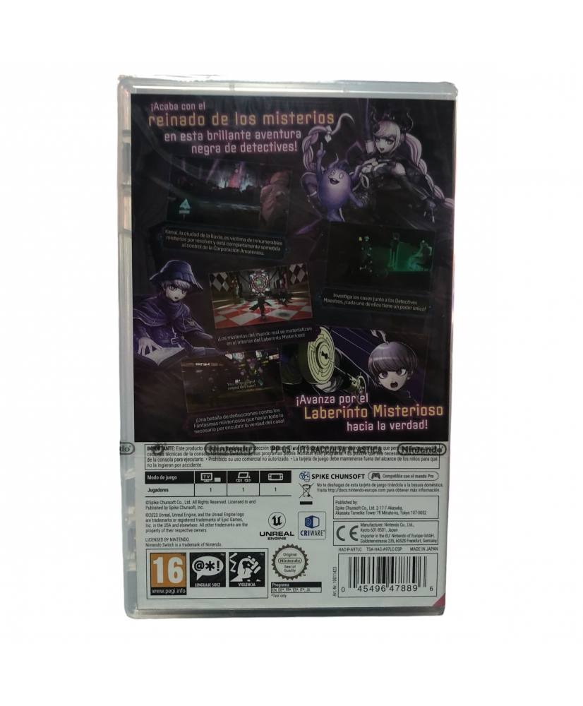 Master Detective Archives Rain Code Nintendo Switch