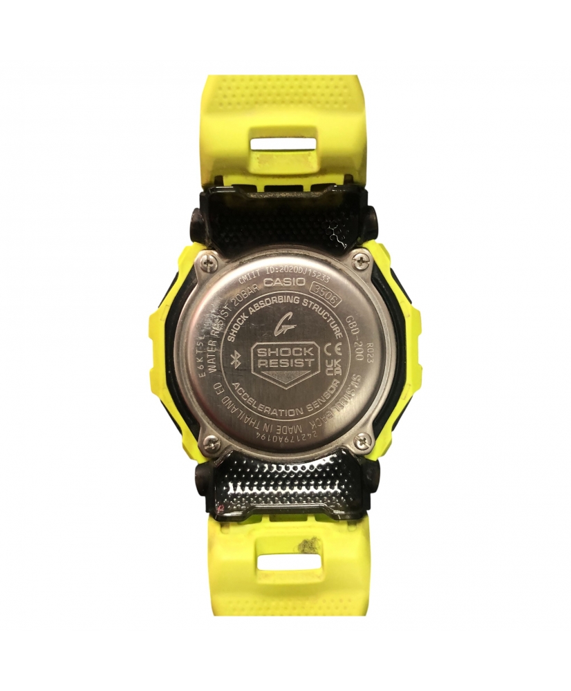Reloj Casio G-shock 3506 Amarillo