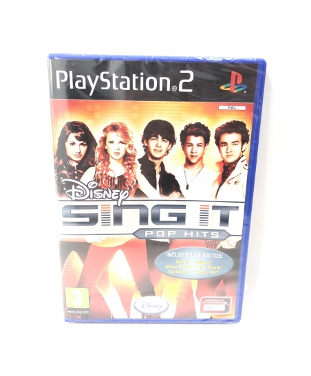 JUEGO SONY PS2 DISNEY SING IT POP HITS
