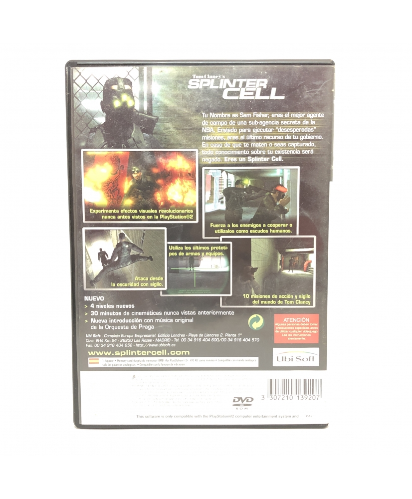Tom Clancys Splinter Cell PS2
