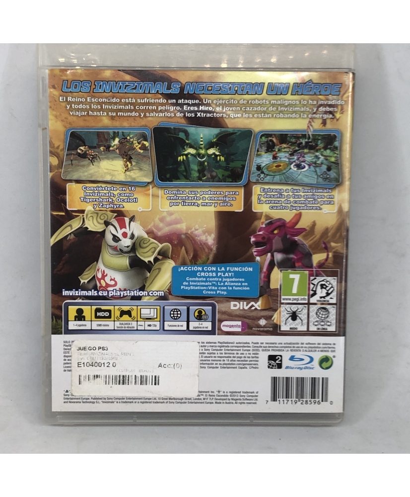 Invizimals El Reino Escondido Ps3