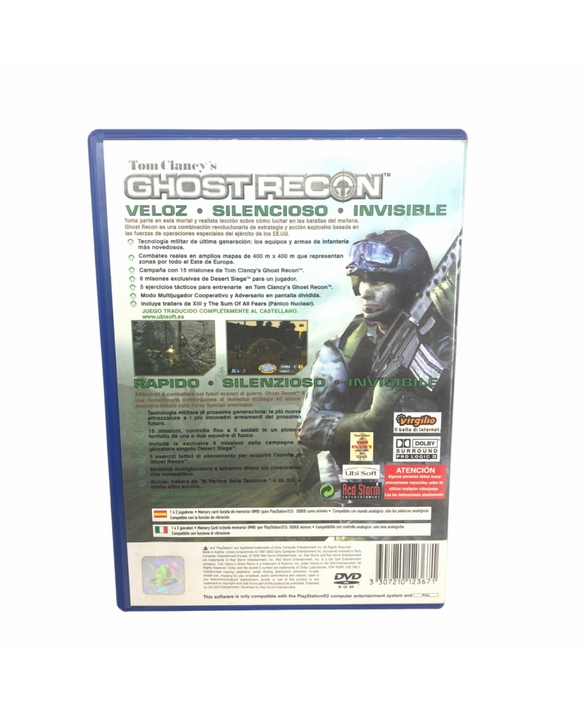 Tom Clancys Ghost Recon Ps2