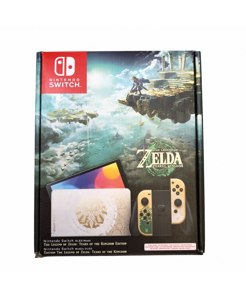 Nintendo Switch Oled Edición Limitada The Legend Of Zelda Tears Of The